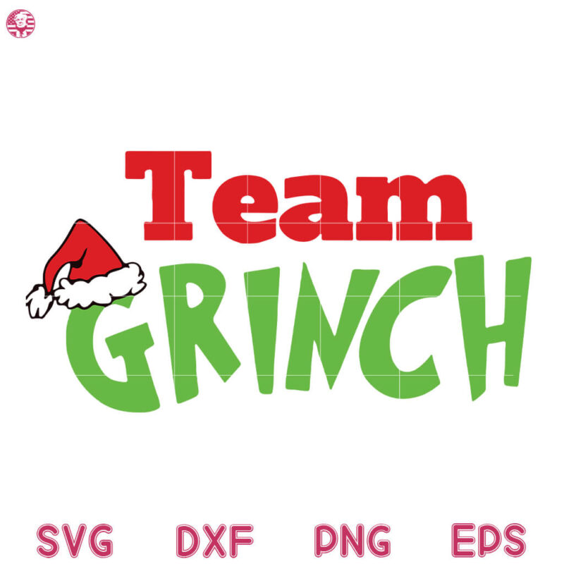 Team Grinch Theme Christmas Svg, Grinch Team Santa Svg, Grinch File Svg ...